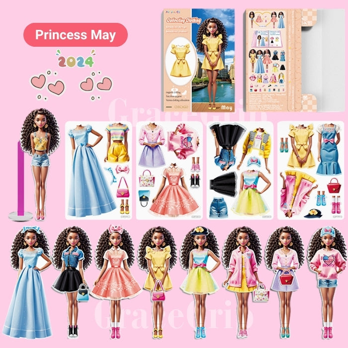 Magnetic Princess Paper Dolls - All Joy – GraceGrip
