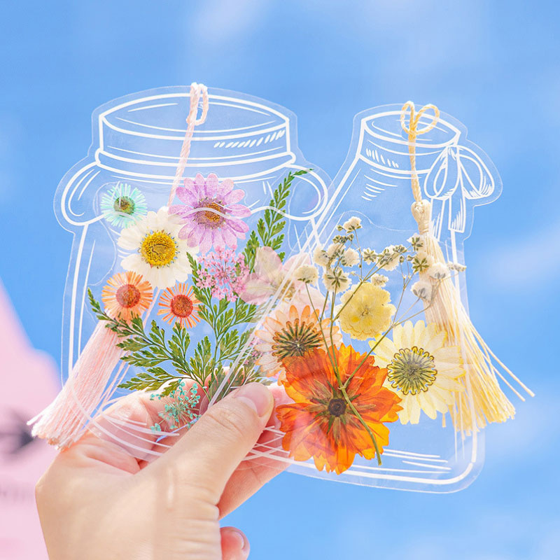Capturing Spring in a Bottle – DIY Handmade Flower Bookmark Kit – GraceGrip
