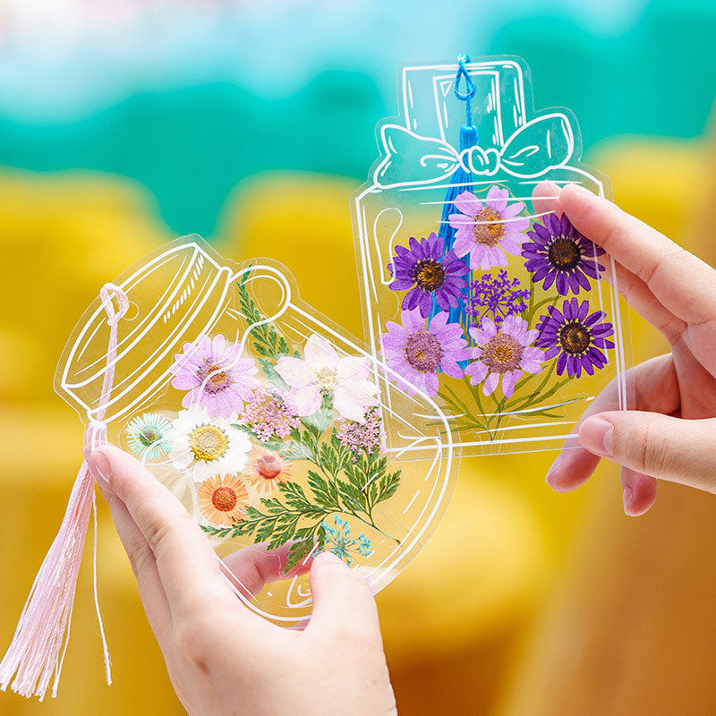 Capturing Spring in a Bottle – DIY Handmade Flower Bookmark Kit – GraceGrip