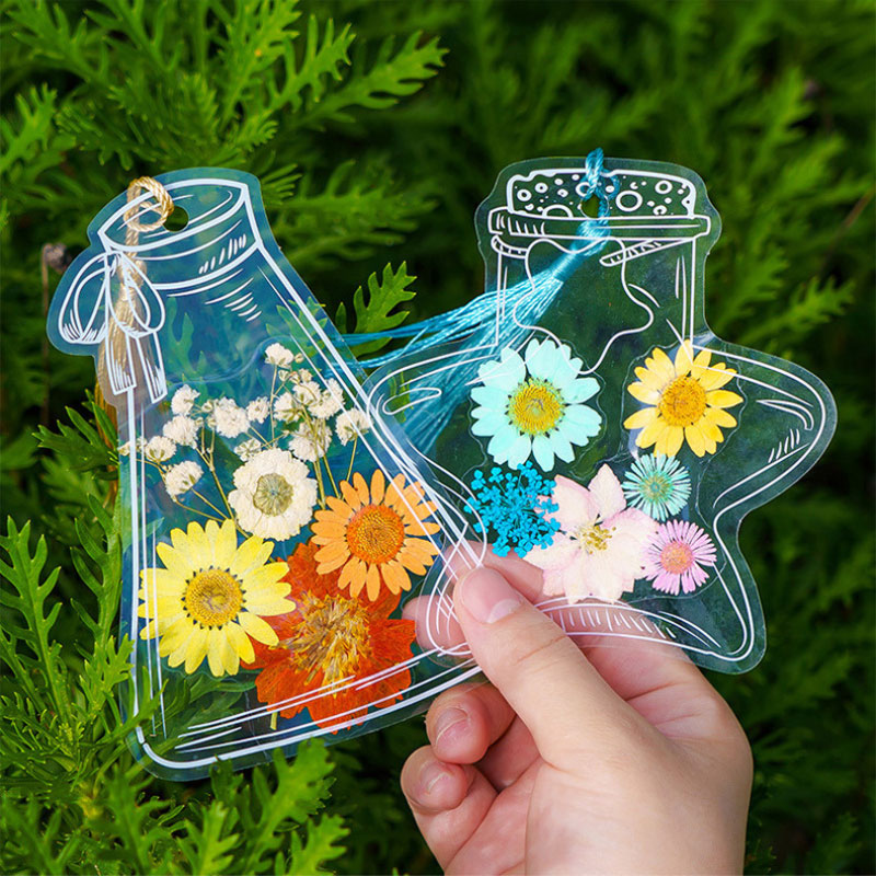 Capturing Spring in a Bottle – DIY Handmade Flower Bookmark Kit – GraceGrip
